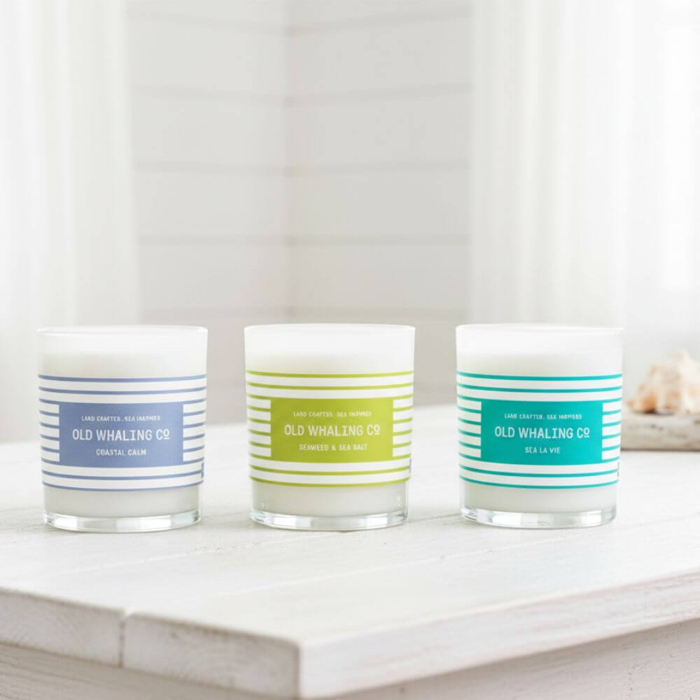 Coastal Inspired Candles | Beach & Ocean Scented Candles | New England ...
