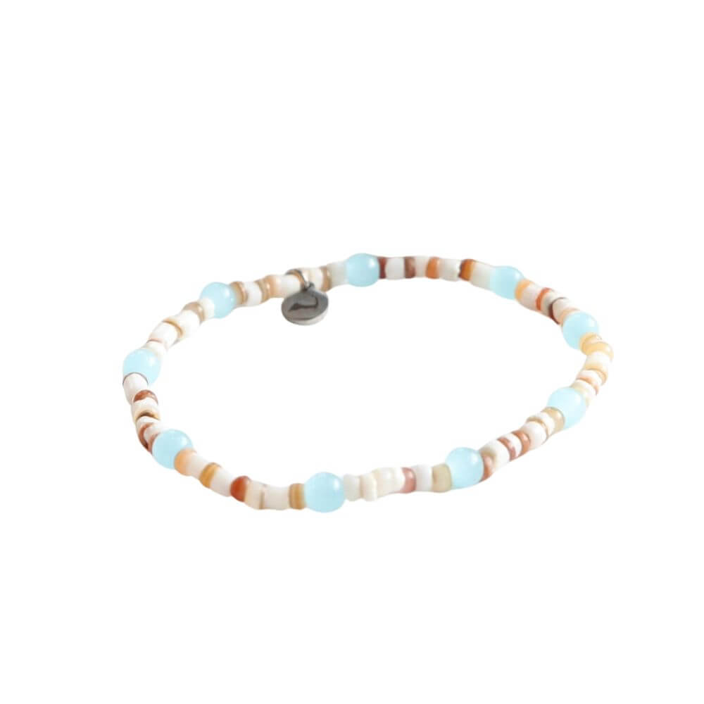 Puka Shell Surf Point Bracelet | Coastal Style Jewelry for Beach Lovers ...
